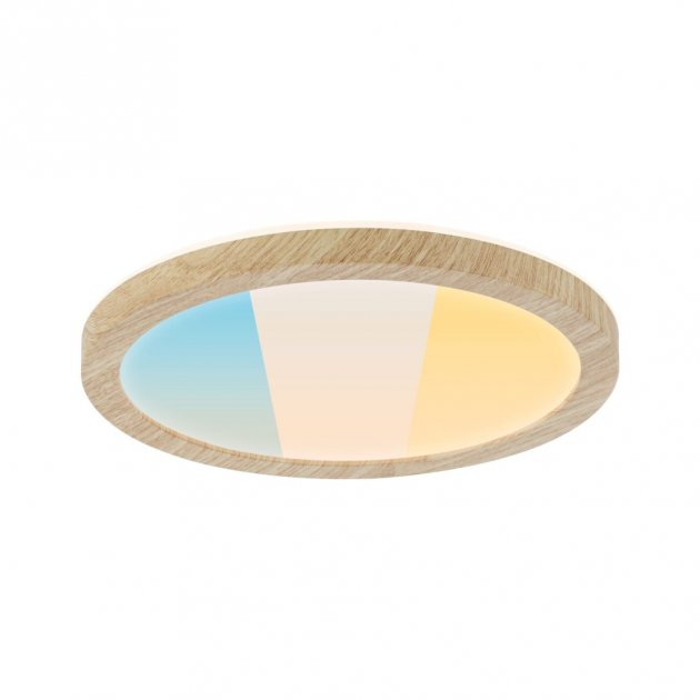 Paulmann 71272 LED Panel Atria Shine Holz IP44
