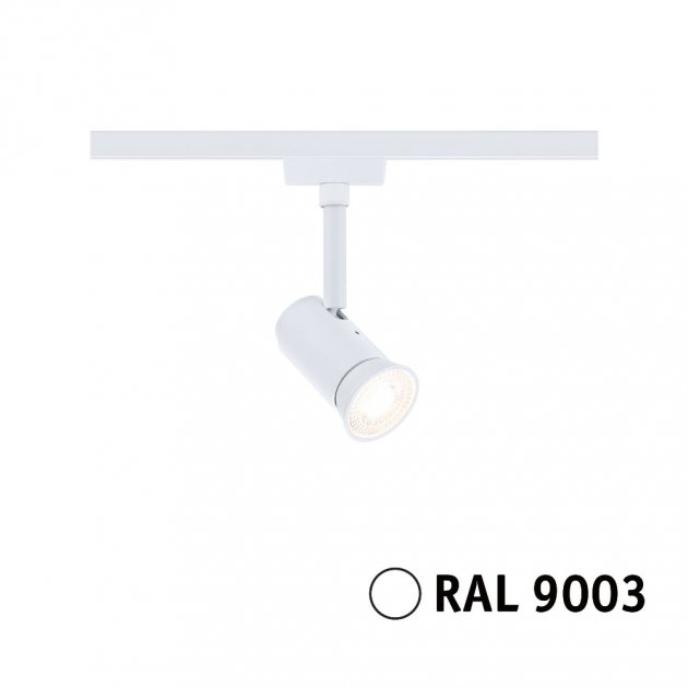 Paulmann 95620 URail Schienenspot Runa GU10 Signalweiß