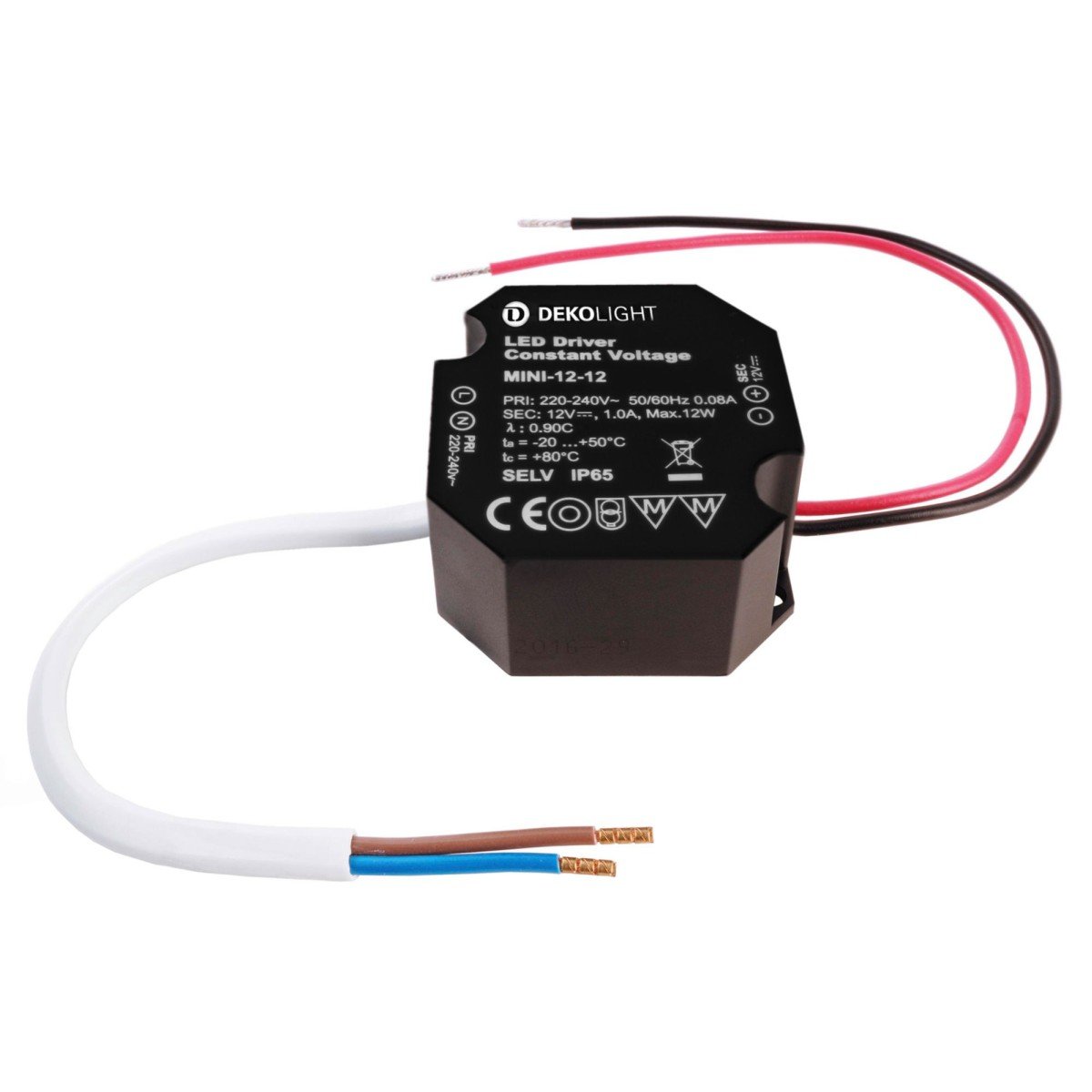 Deko-Light LED Netzgerät 12V 12W IP65 OCTO