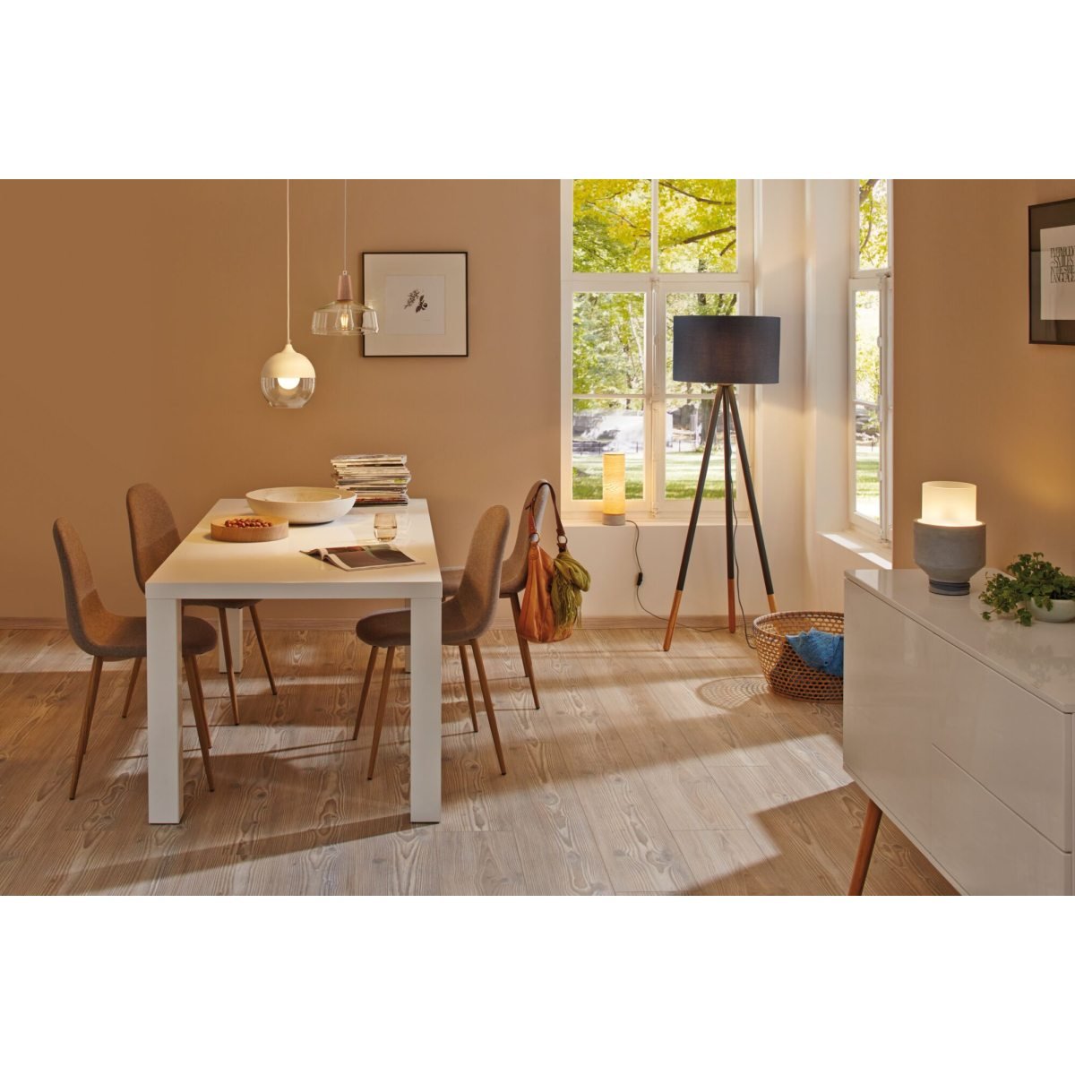 Paulmann 28426 Standard 230V LED Kerze E14 3er-Set Opal