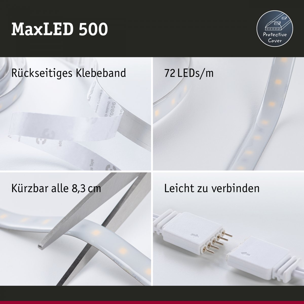 Paulmann 70624 MaxLED 500 Strip 3m Tunable White IP44