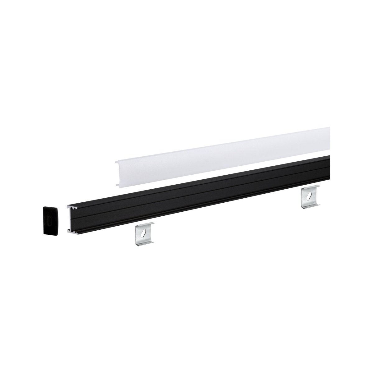 Paulmann 78903 Square LED Strip Profil 2m Schwarz