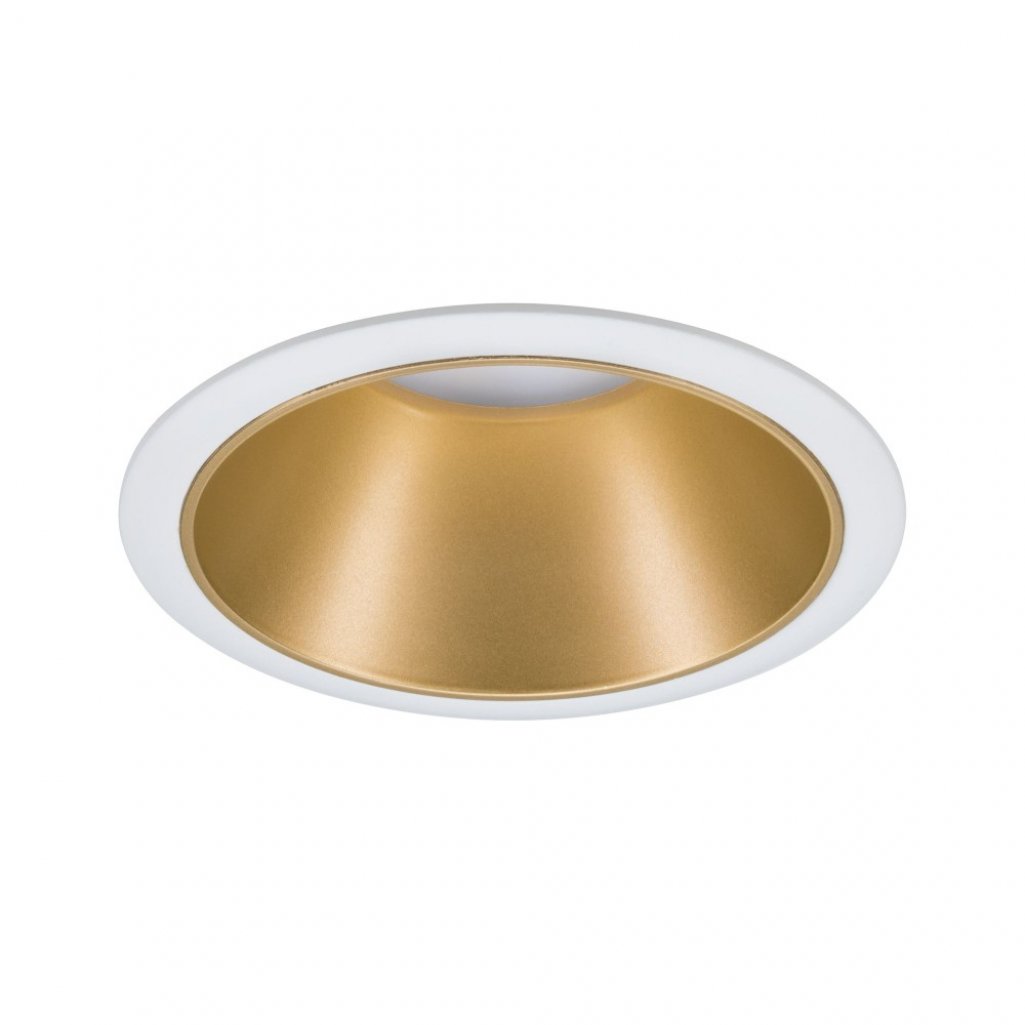 Paulmann 93396 Einbauleuchte Cole GU10 10W Weiß/Gold