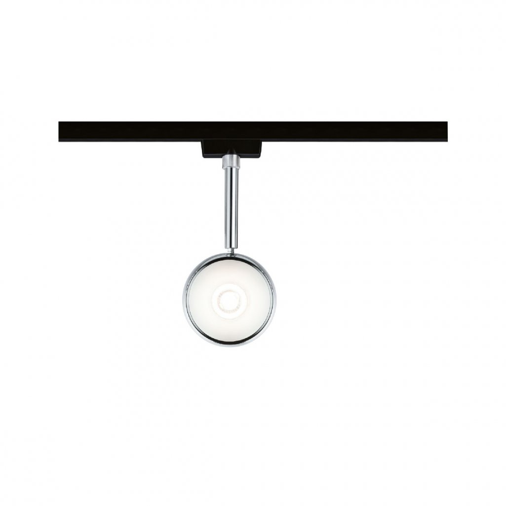 Paulmann 96807 URail Spot Capsule II 6,3W Schwarz Chrom